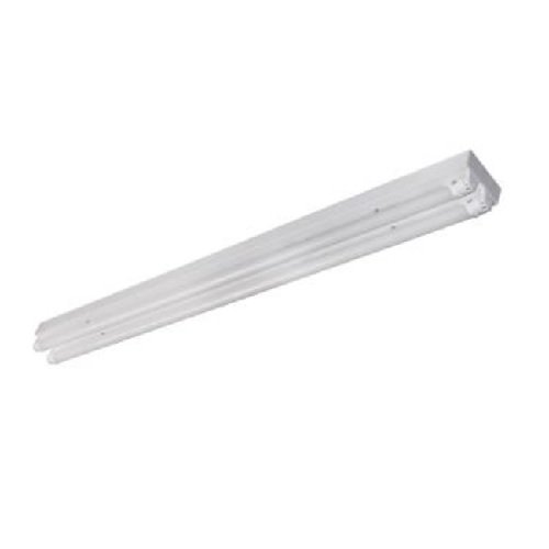 MaxLite 2-Lamp 4-ft LED Ready Shop Light, Single-End (T8 Tube Sold ...