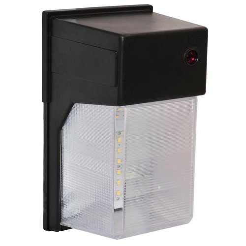 MaxLite Bronze, 13W LED Security Light with Photocell and Battery ...