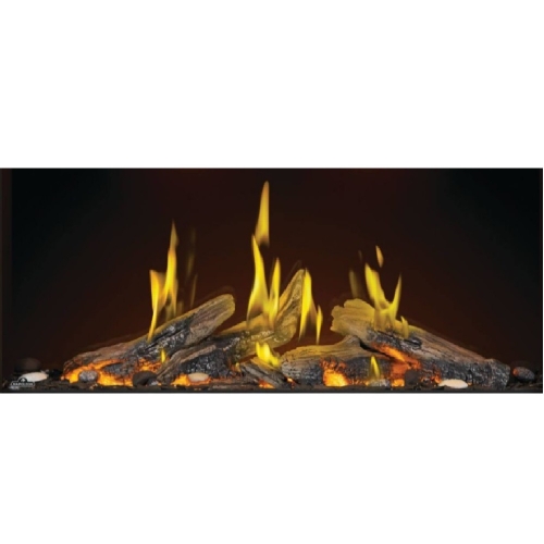 Napoleon Luminous Driftwood Log Kit w/ Burner for 50-in Linear Vector ...
