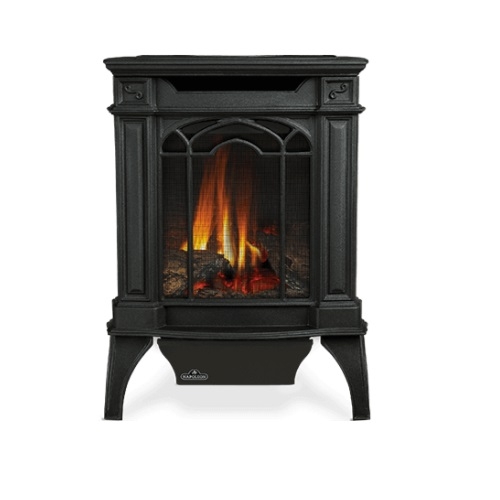 Napoleon Arlington Stove w/ Millivolt Ignition, Direct, Metallic Black ...