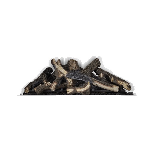 Napoleon Split Oak Log Kit for 42-in Elevation X Series Fireplace ...