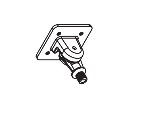 NaturaLED 3/4-in NPT Knuckle Mount for Adjustable Slim Wall Pack, Black ...