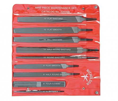 Nicholson 9-Piece Maintenance File Sets (Nicholson 22030NN ...