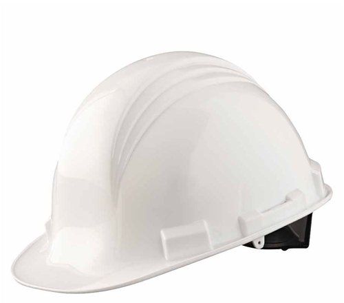 North Safety White 4 Point Ratchet Peak Hard Hat (North Safety ...