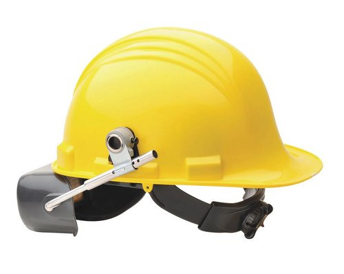 North Safety Yellow 4 Point A-Safety Peak Hard Hat (North Safety ...