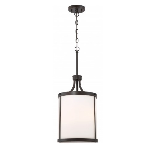 Nuvo 3-Light Pendant Fixture, Mahogany Bronze (Nuvo 60-6326 ...