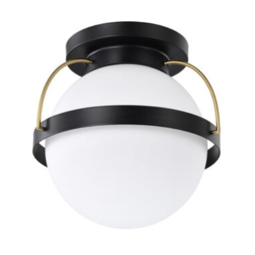 Nuvo Lakeshore Large Flush Mount Fixture w/o Bulb, 120V, MB/NB (Nuvo 60 ...