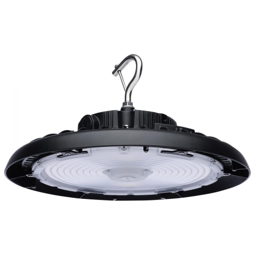 Satco 150/175/200W UFO High Bay, 120V-347V, Selectable CCT, Black ...
