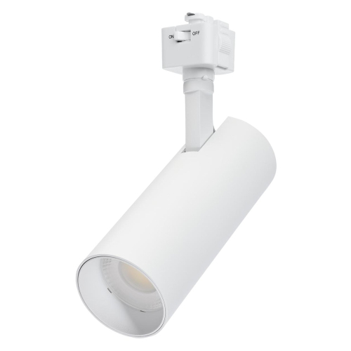 Nuvo 20W LED Track Head, J-Style, 48 Degree Beam, 120V, CCT Select ...