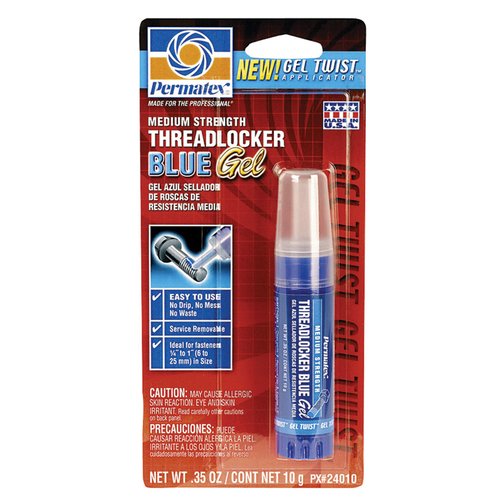 Permatex Permatex Medium Strength Blue Threadlockers, 10 mL (Permatex ...