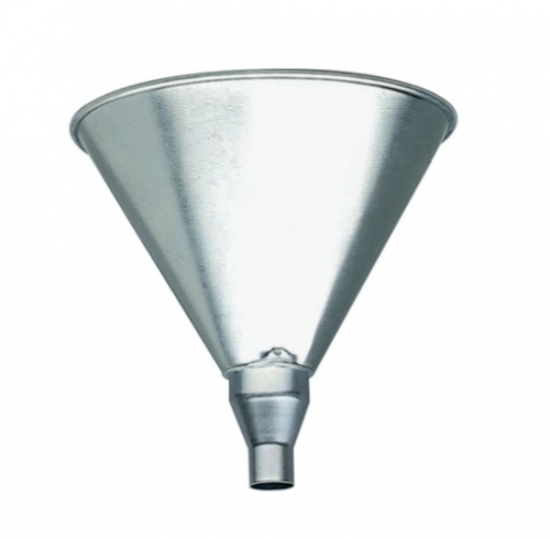 Plews 1 qt Galvanized Steel Funnel (Plews 75-001) | HomElectrical.com