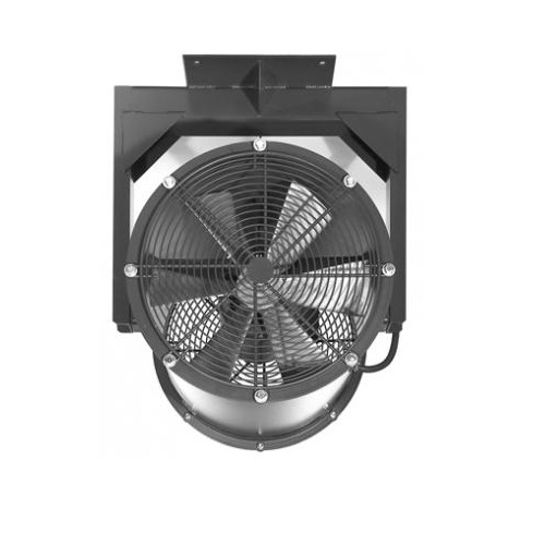 Qmark Heater 30in Permanent Mount Fan, 1-Way Swivel, 3/4 HP, 3 Ph ...