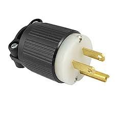 Qmark Heater Non-Locking Plug (for use with 12/4 Wire Size Power Cord ...