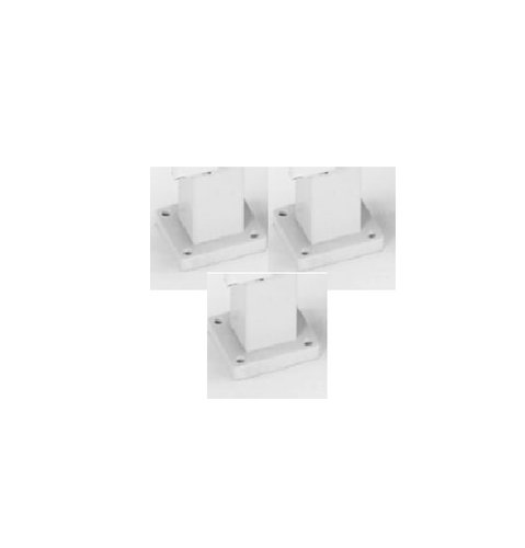 Qmark Heater White, CPH Series Pedestal Leg Kit for 5, 6, and 8 Foot ...