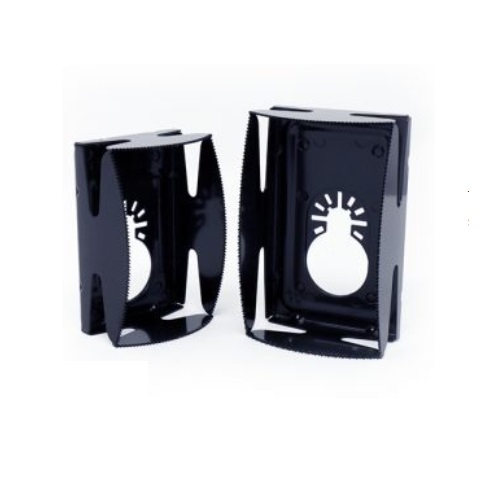 Rack-A-Tiers 3.75-in x 4-in Q-Bit Double Gang Hole Cutter (Rack-A-Tiers ...