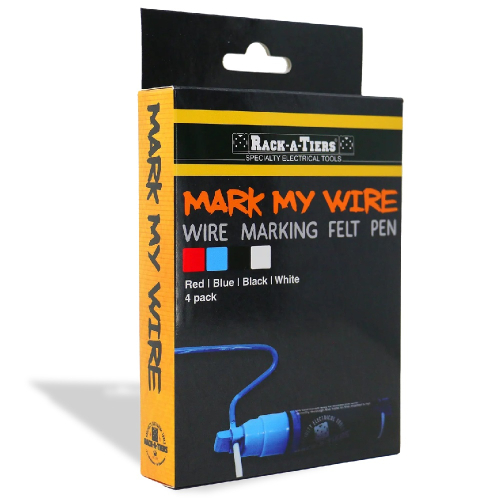 Rack-A-Tiers Mark My Wire Felt Pens, Multi (Rack-A-Tiers 52484 ...
