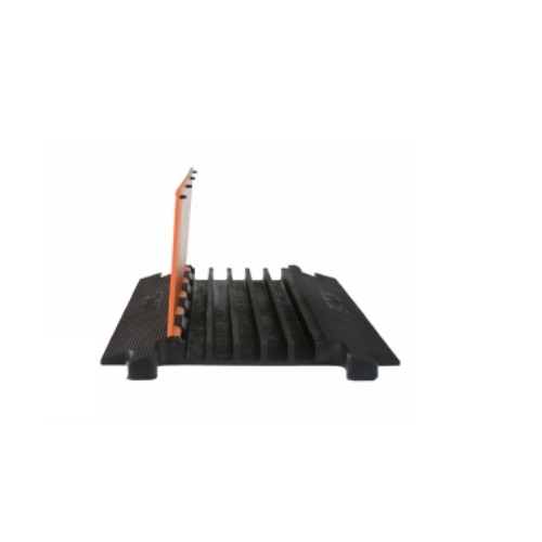 Rack-A-Tiers End Sets for 5 Channel Cord Protector, Orange (Rack-A ...