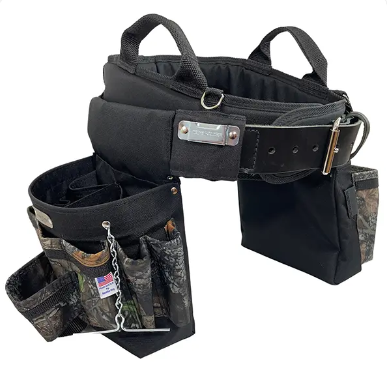 Rack-A-Tiers Electrician's Max Comfort Tool Belt, Medium, Camo (Rack-A ...