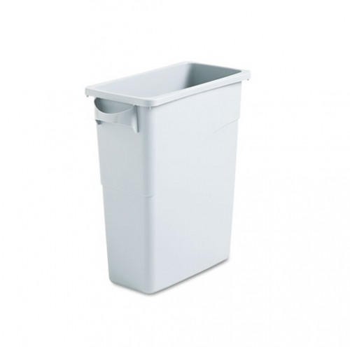 Slim Jim Gray Rectangular 15-7/8 Gal Waste Container ( 1971258 ...