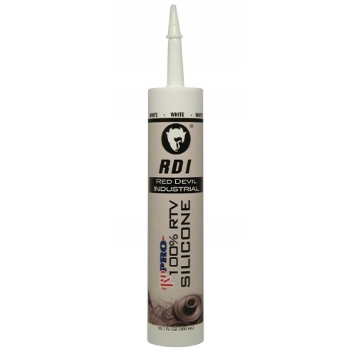Red Devil 10.1 oz Industrial Grade RTV Sealant, White (Red Devil 0816 ...