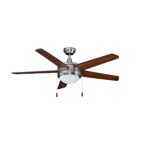 Royal Pacific 44-in 49W Mirage II Ceiling Fan w/ E26 Kit, 4-Walnut ...