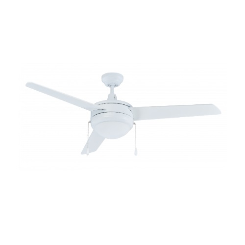 Royal Pacific 50-in 58W Contempo Ceiling Fan w/ E26 Kit, 3-White Blades ...