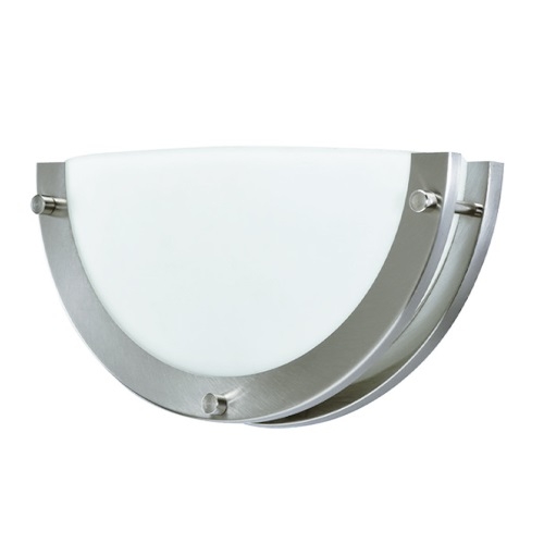 Royal Pacific 12-in 12W LED Wall Sconce w/ Opal Lens, 840 lm, 120V ...