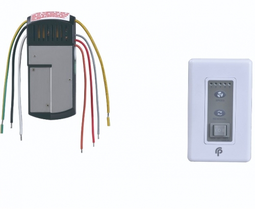Royal Pacific Wall-Mounted Ceiling Fan Control w/ Receiver for 1080W ...