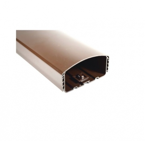 Rectorseal 4-ft Cover Guard Lineset Cover Duct, 3-in Diameter, Brown ...