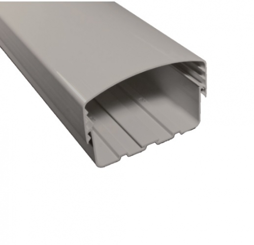 Rectorseal 4-ft Cover Guard Lineset Cover Duct, 3-in Diameter, Gray ...