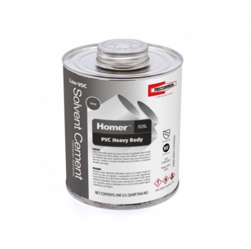 Rectorseal 1 Qt. Homer 828L Low-VOC Solvent Cement (Rectorseal 55963 ...
