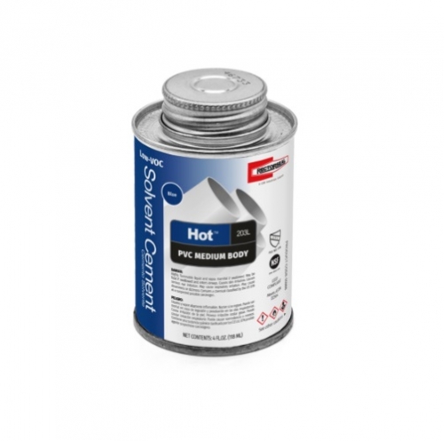 Rectorseal 1/4 Pt. Hot 203L Low-VOC Solvent Cement (Rectorseal 55988 ...