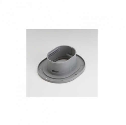 Rectorseal 4.5-in Fortress Lineset Cover Wall Flange, Gray (Rectorseal ...