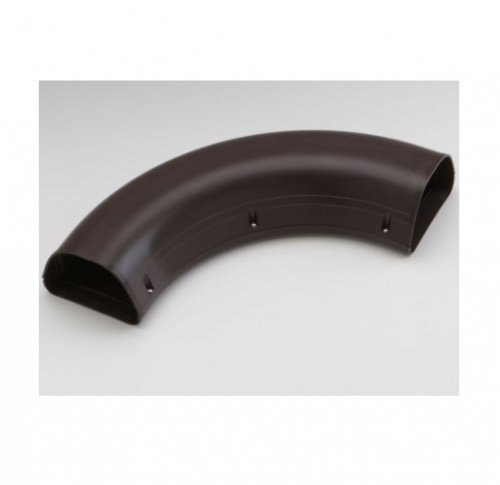 Rectorseal 4.5-in Fortress Lineset Cover Sweep Ell, 90 Degree, Brown ...