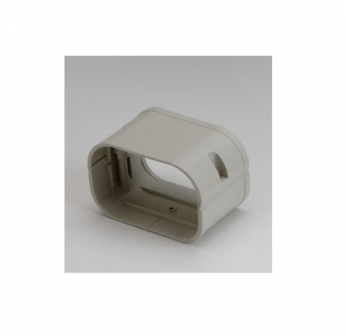Rectorseal 3.75-in Slimduct Lineset Cover Coupler, Ivory (Rectorseal ...