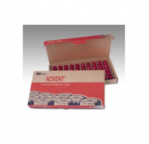 Rectorseal Novent Locking Refrigerant Cap, R410, 1/4-in Thread, Pink ...