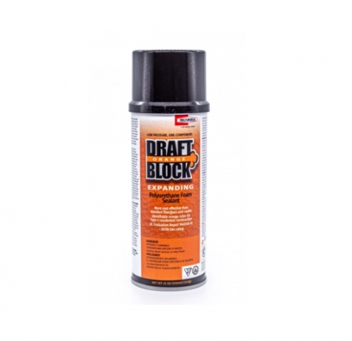 Rectorseal 12 Oz. Draft-Block Aerosol Foam Sealant, Orange (Rectorseal ...