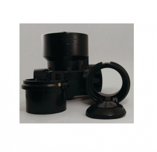 Rectorseal 4-in Clean Check Extendable Backwater Valve, ABS (Rectorseal ...