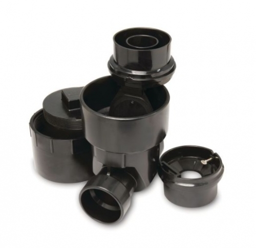 Rectorseal 3-in Clean Check Extendable Backwater Valve w/ Adapter, ABS ...