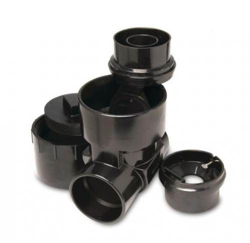 Rectorseal 4-in Clean Check Extendable Backwater Valve w/ Adapter, ABS ...