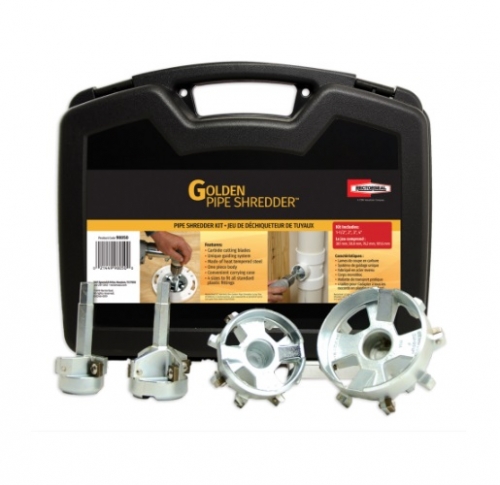 Rectorseal Golden Pipe Shredder Kit (Rectorseal 98050) | HomElectrical.com