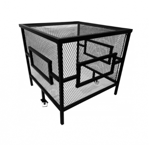 Rectorseal AC Guard Cage w/ Top Bar & Locks, Enclosed, Fixed ...