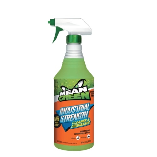 Mean Green Industrial Strength Cleaners & Degreasers, 30oz Spray Battle ...