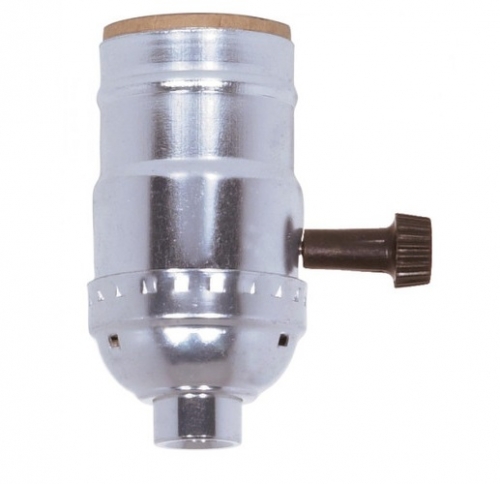 Satco 250W 3 Terminal Turn Knob w/Removale Knob & Set Screw, 250V, 2 ...