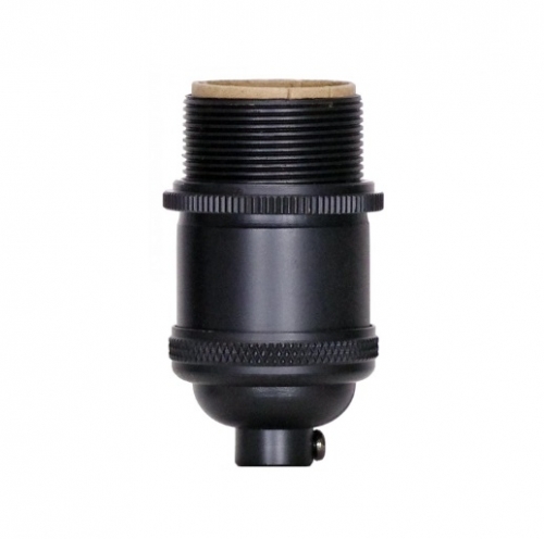 Satco 660W Short Keyless Socket, 4pc Stamped Brass, Uno Thread, 250V ...