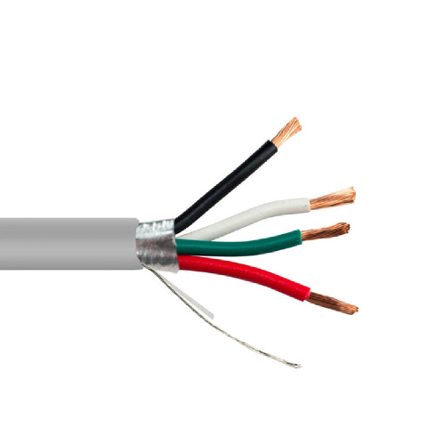 Structured Cable Products 1000-ft 4C/22 AWG Stranded Shielded Security ...