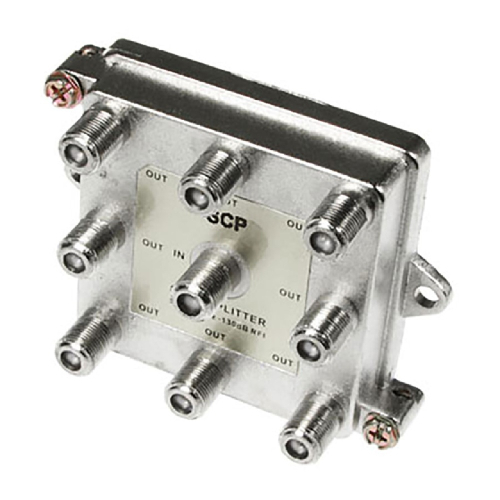 Structured Cable Products 8 Way Splitter 1 GHz Passive TV/CATV Splitter ...