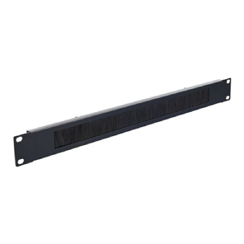 Structured Cable Products 19-in Horizontal Brush Plate Strip 1U, Cable ...