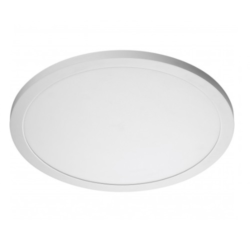 SATCO 33W Round 24 Inch LED Flush Mount, Dimmable, 4000K, White (SATCO ...