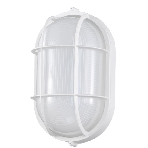 Nuvo 18.5W LED Oval Bulk Head Fixture, 1000 lm, 120V, 3000K, WHT (Nuvo ...